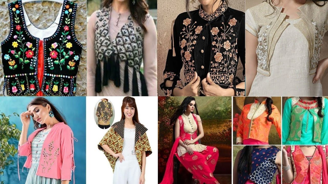 Latest and stylish short jacket designs|| collection of designer ...