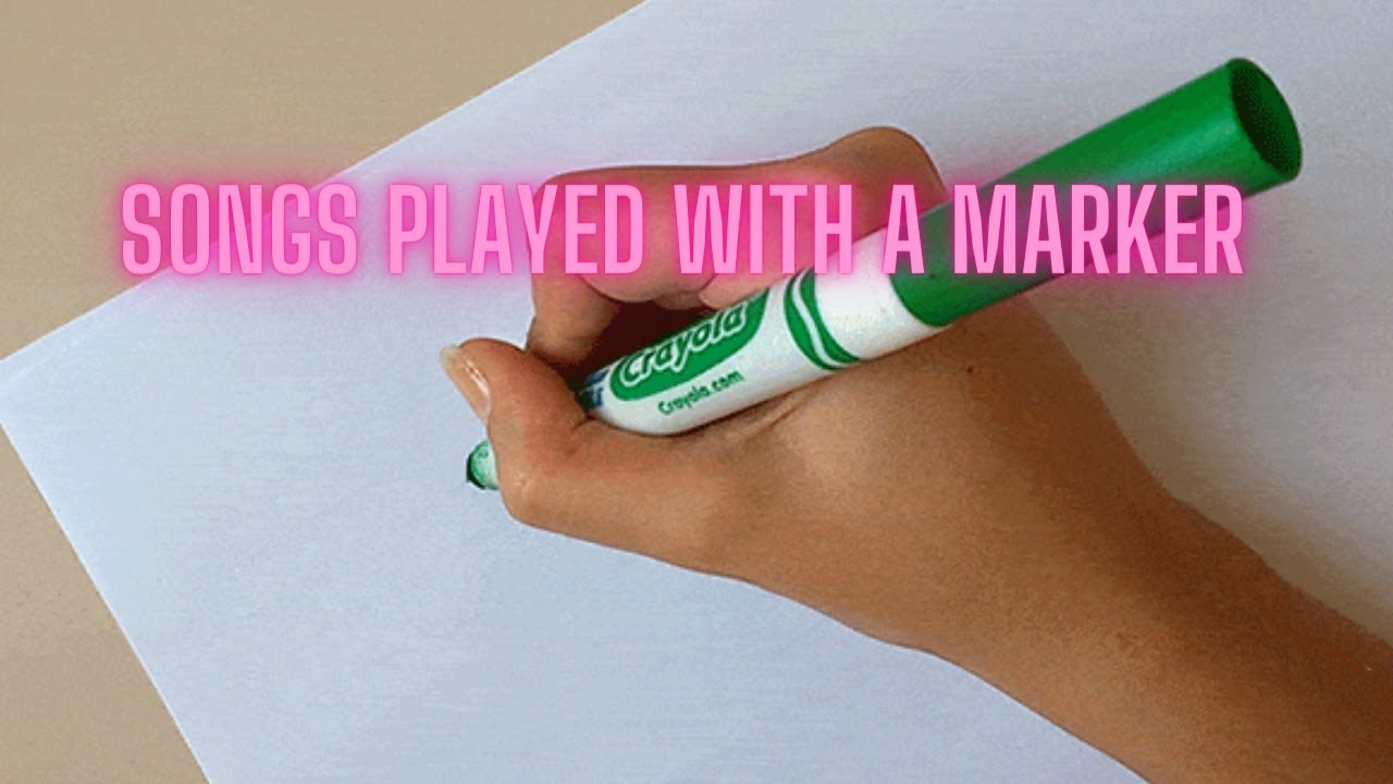 Marker Music: Creating Songs with Vibrant Colors - YouTube