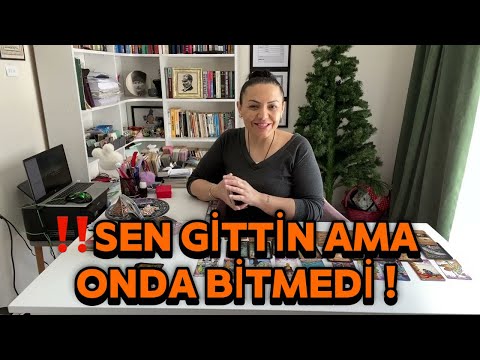 ‼️SEN GİTTİN AMA ONDA BİTMEDİ : PEŞİNDEN GELEN PİŞMANLIK Mİ? GİZLİ AŞK MI ? #tarot #aklındakikişi 