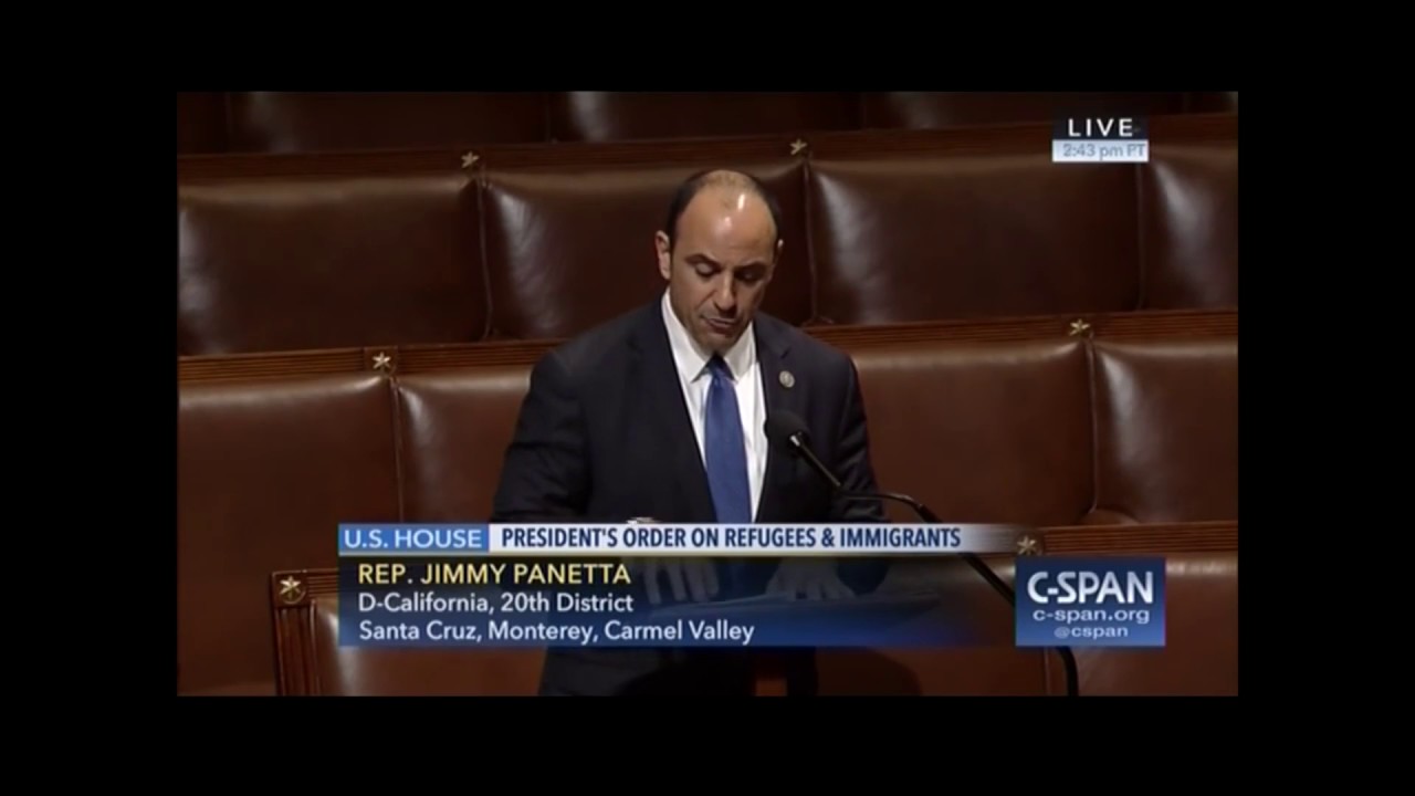 Congressman Jimmy Panetta's Remarks on Standing Up for Immigrants - YouTube