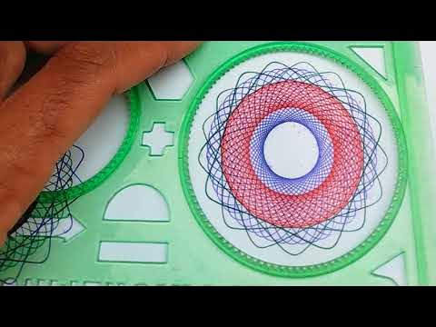 This One Is A Very Awesome Spirograph Pattern || Spirograph Drawing - YouTube