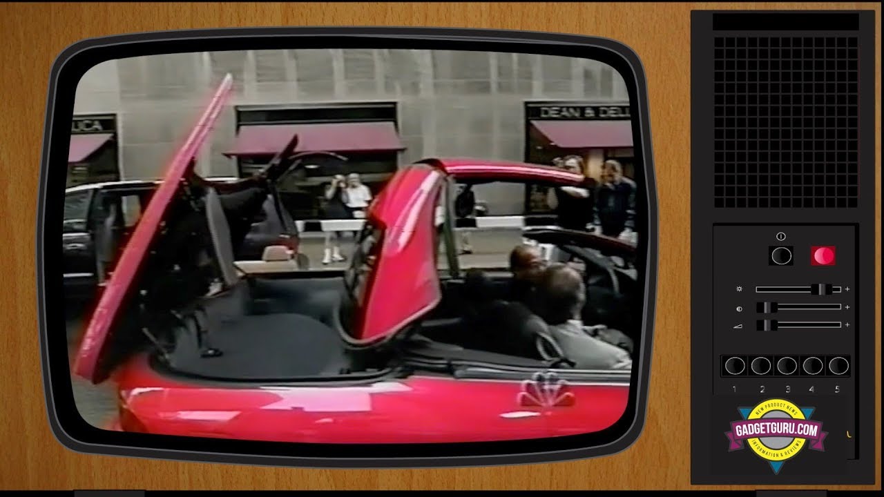 This Was Cutting Edge Car Tech In 1995 - YouTube