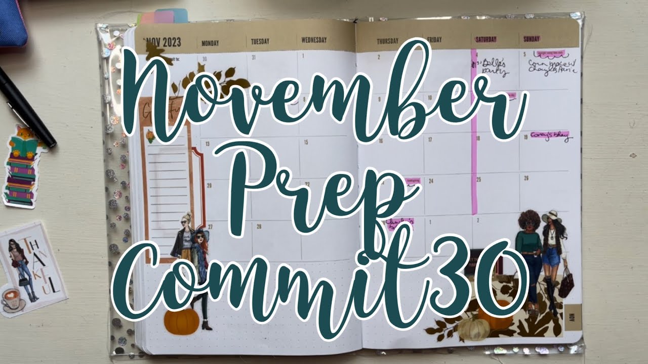 November Prep | Commit30 - YouTube