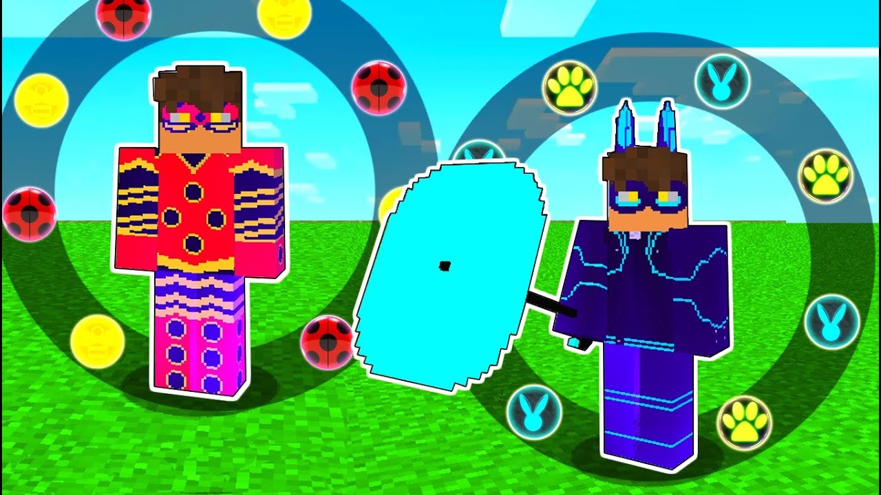 NOVAS FUSÕES DOS MIRACULOUS NO MINECRAFT - NOVO MOD MIRACULOUS LADYBUG ...