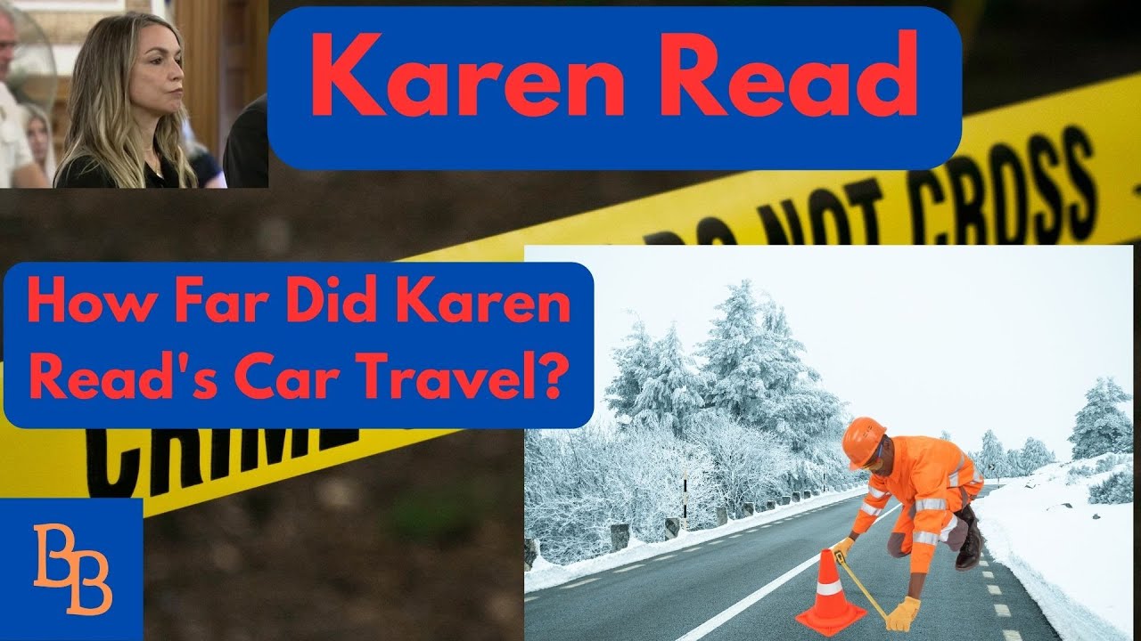 How Far Did Karen Read s Car Travel after impact? - YouTube