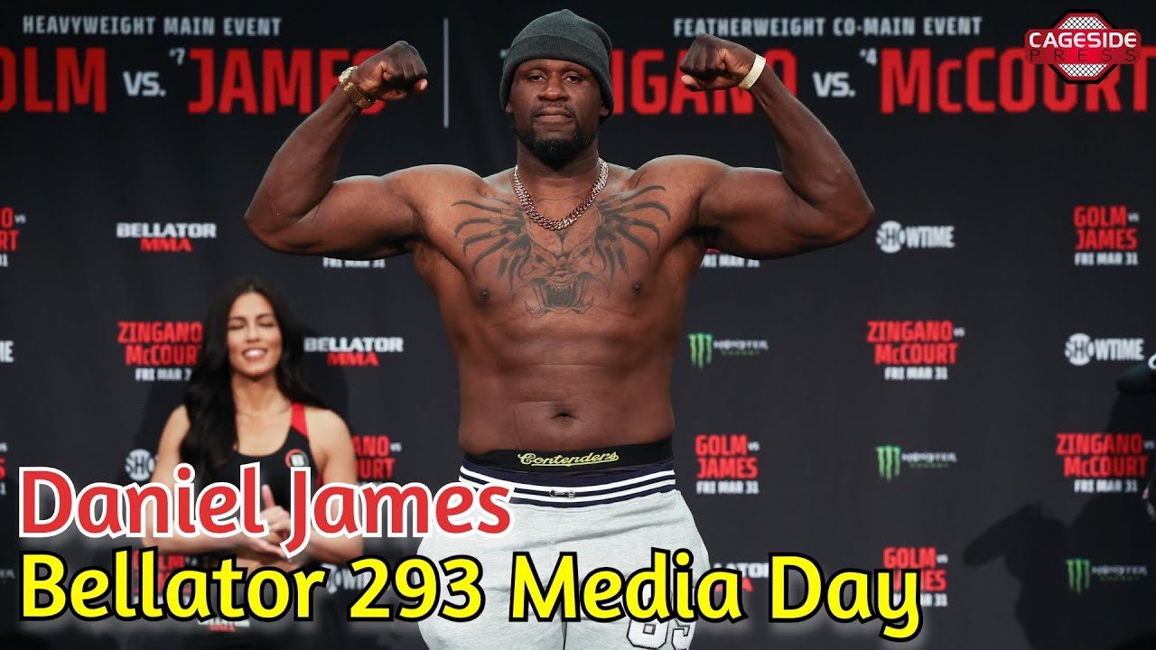 Daniel James Media Day | Bellator 293 - YouTube