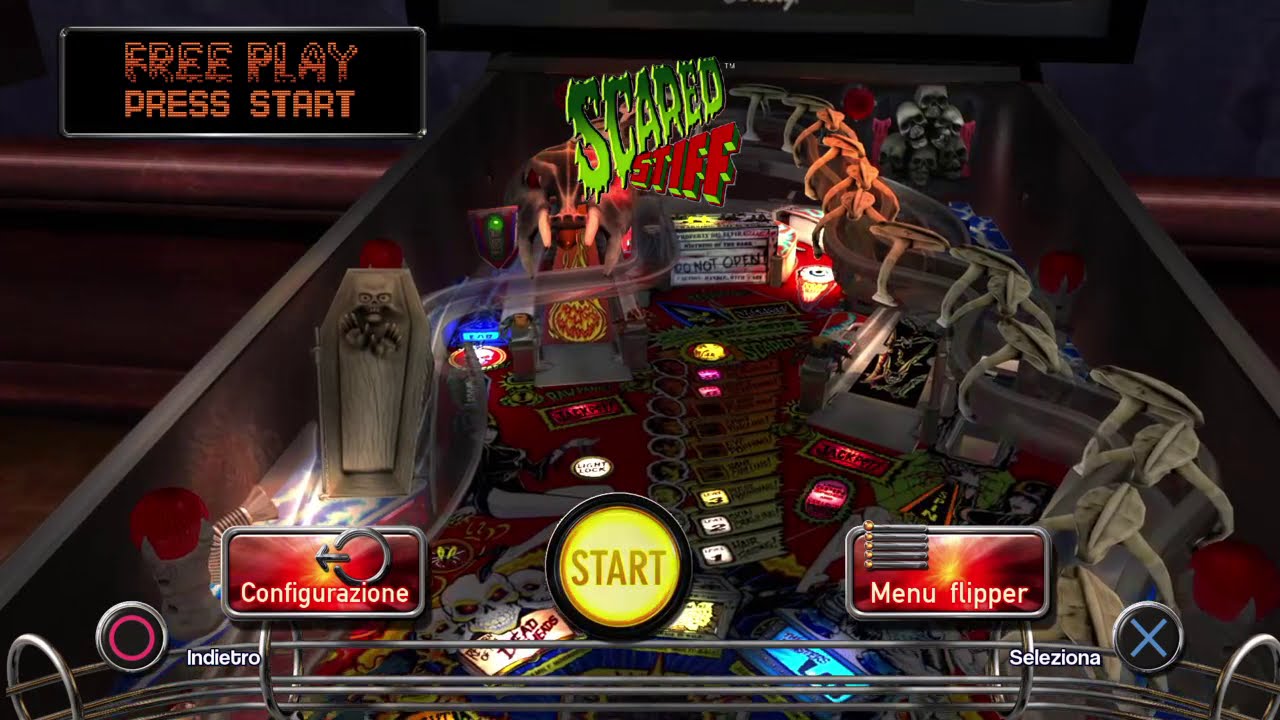 ELVIRA SCARED STIFF - La Strega Vampira che ama il Rigor Mortis! (Bally ...