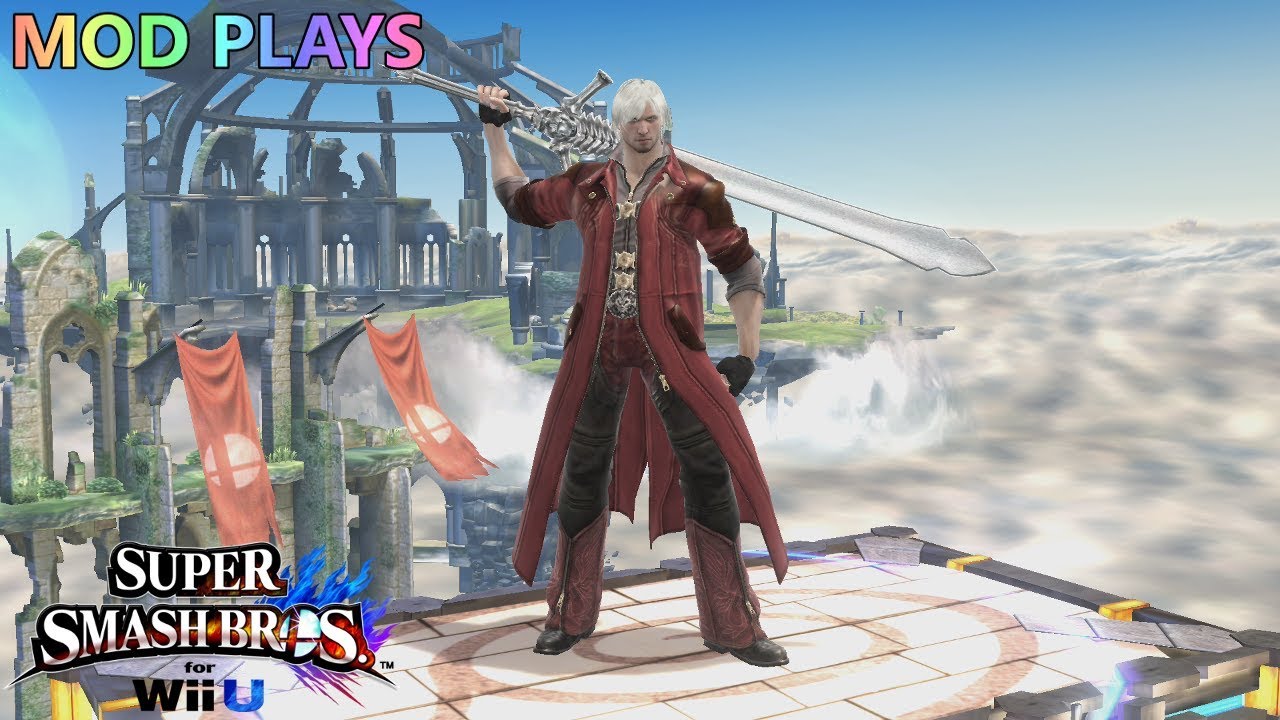 Mod Plays: Super Smash Bros. (Wii-U) - Dante - YouTube