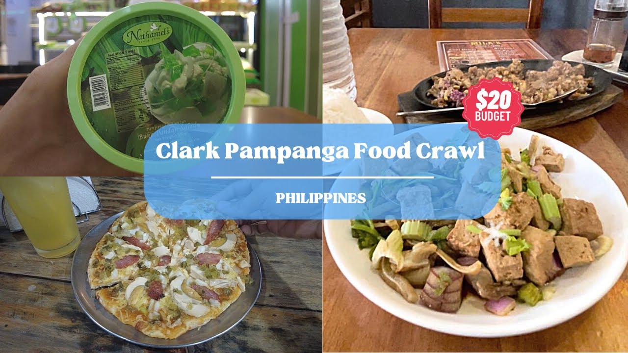 Clark Pampanga Budget Food Tour | Fly High with Jowie - YouTube
