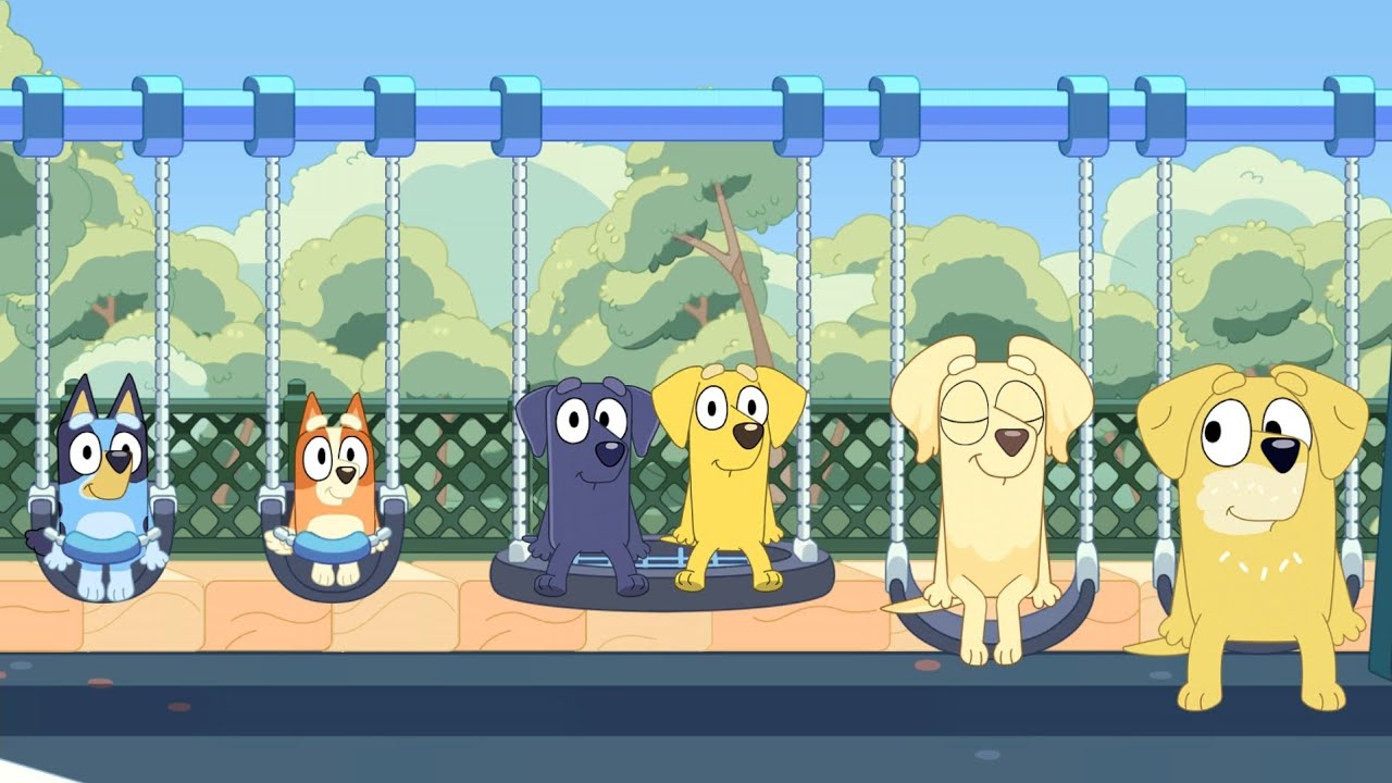 Bluey: Playground Swing 14 - YouTube