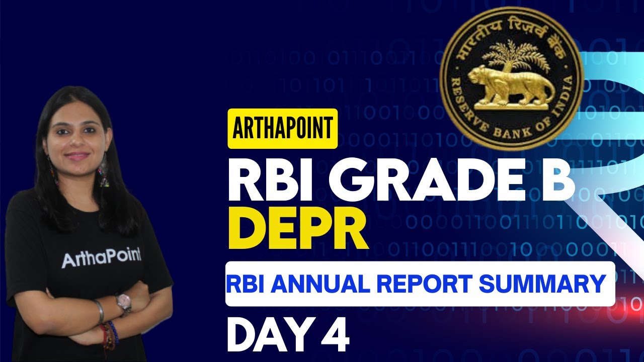 RBI ANNUAL REPORT SUMMARY | RBI DEPR PHASE 1 MARATHON | RBI GRADE B ...