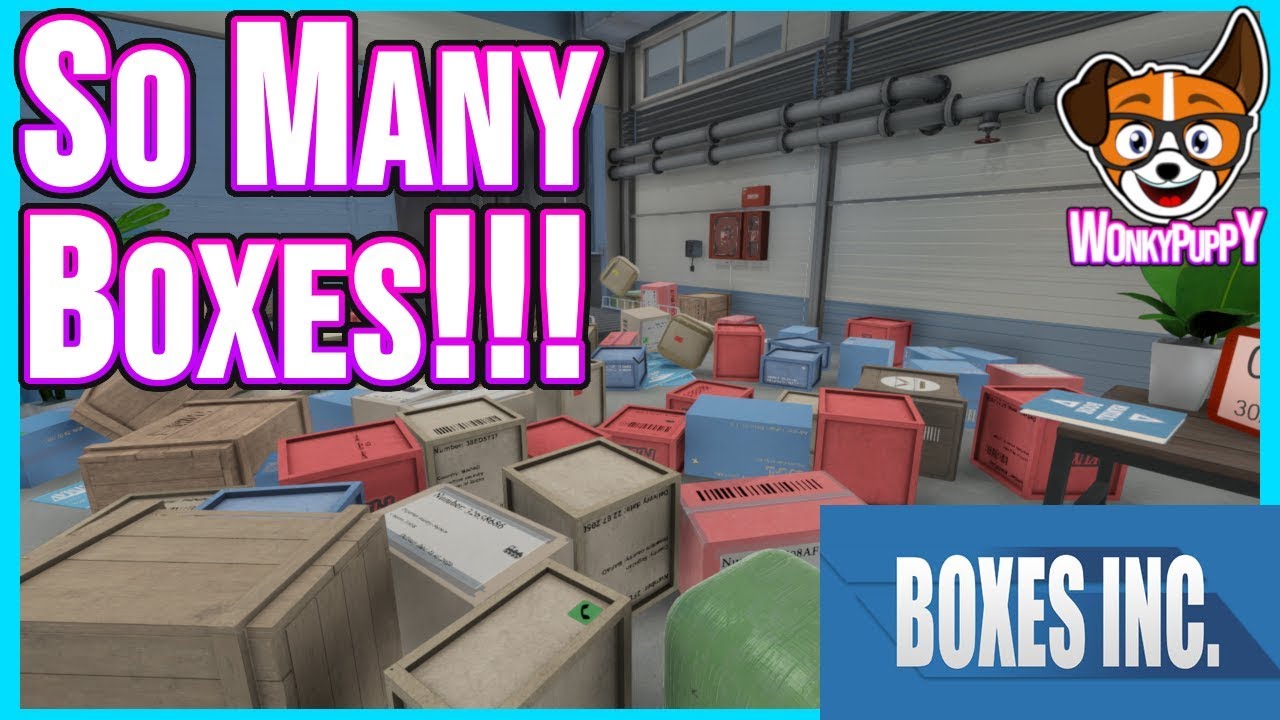 SO MANY PACKAGES!!! | Let's Play Boxes Inc [Episode 1] - YouTube