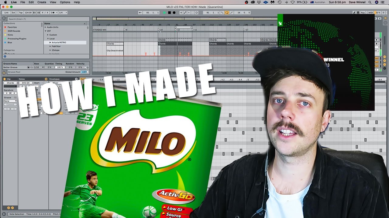 How I made my ISO track ´MILO´ - YouTube