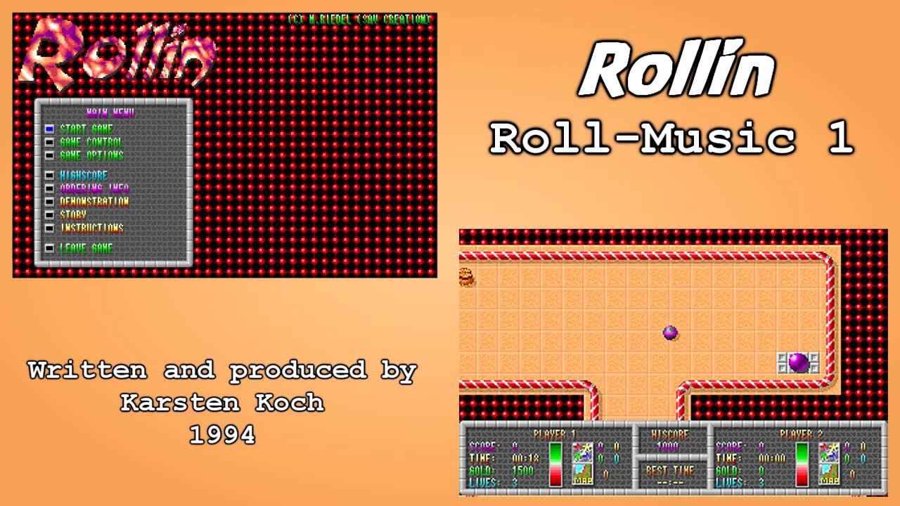 Rollin PC game - Roll-Music 1 (Karsten Koch) - YouTube
