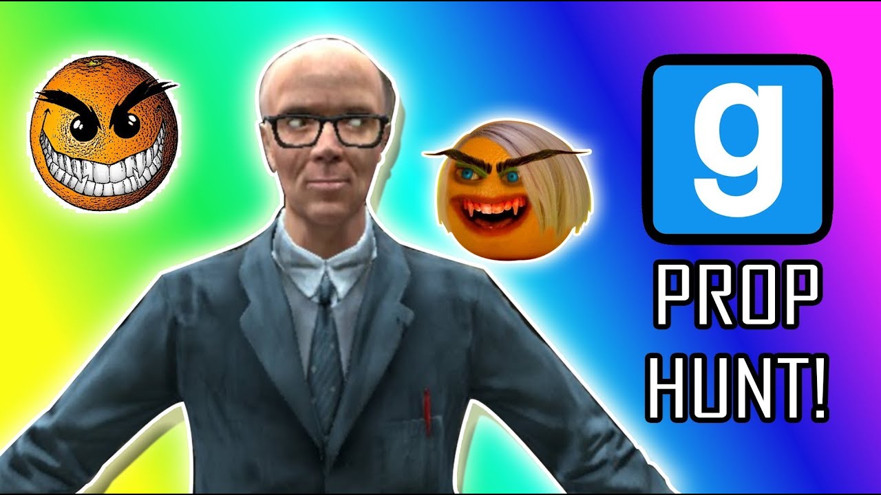 VanossGaming: Vanoss Gmod Prop Hunt Funny Moments - He's a CHAIR, Table ...