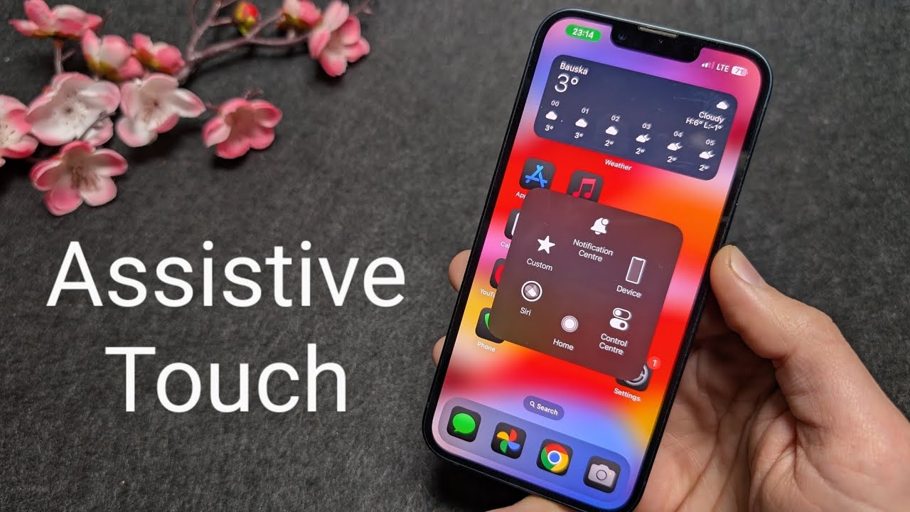 How to Enable Assistive Touch Button on iPhone 16E - YouTube