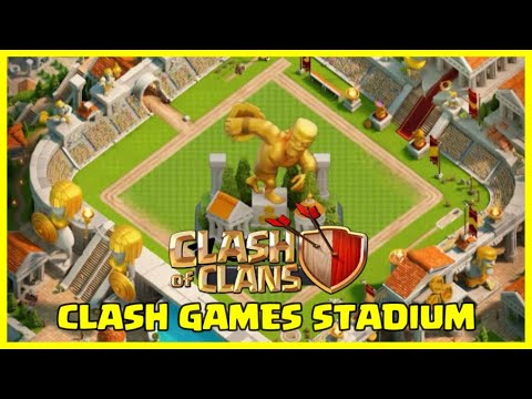 Clash Games Stadium | Nuevo PAISAJE en Clash of Clans - YouTube