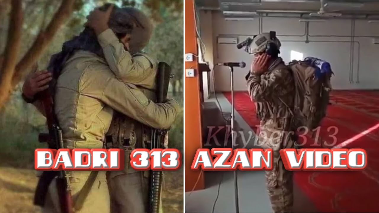 Badri 313 Azan 💗 - YouTube