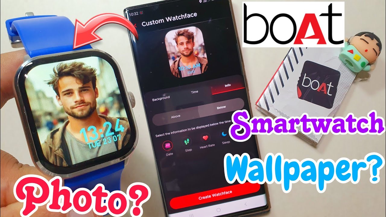 Boat Smartwatch Set Wallpaper | Boat Smartwatch Me apni photo kaise ...