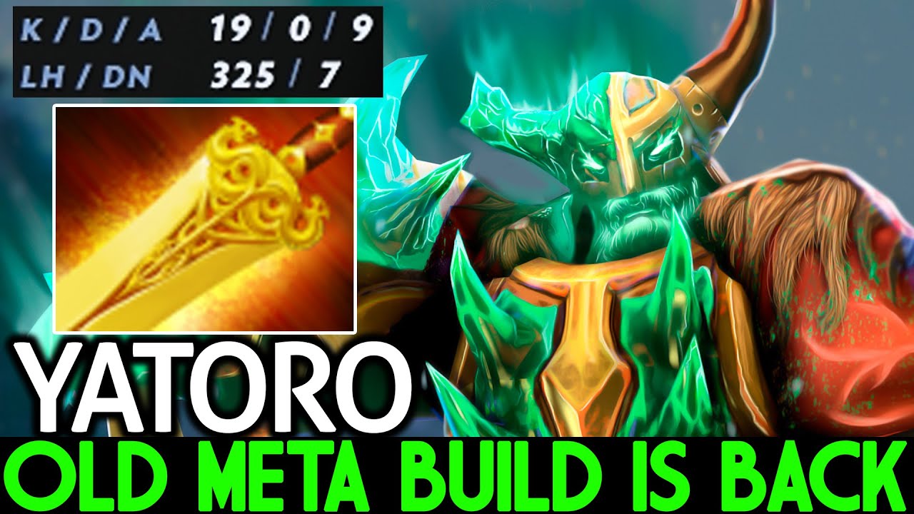 YATORO [Wraith King] Radiance Old Meta Build is Back Dota 2 - YouTube