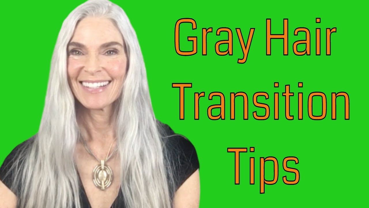 Gray Hair Transition Tips - YouTube
