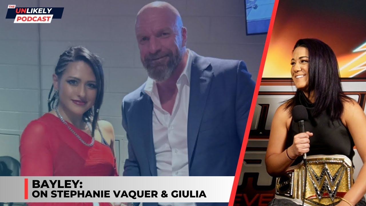 Bayley on Giulia and Stephanie Vaquer Signing With WWE - YouTube
