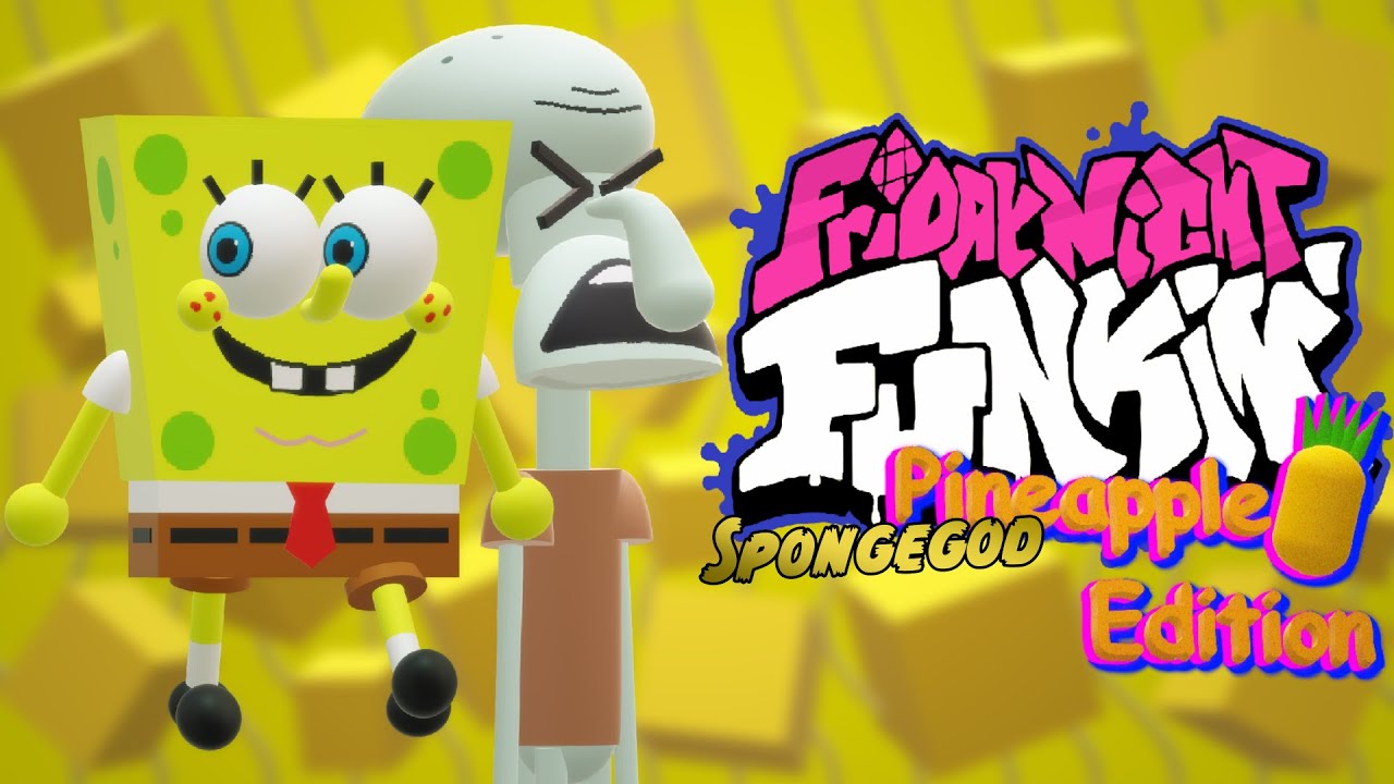 VS Dave and Bambi: Pineapple Edition Spongegod - Friday Night Funkin ...