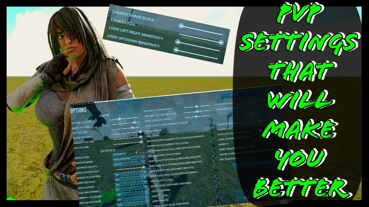 ARK PVP SETTINGS Guide | TIPS to get better at PVP by changing the best ...