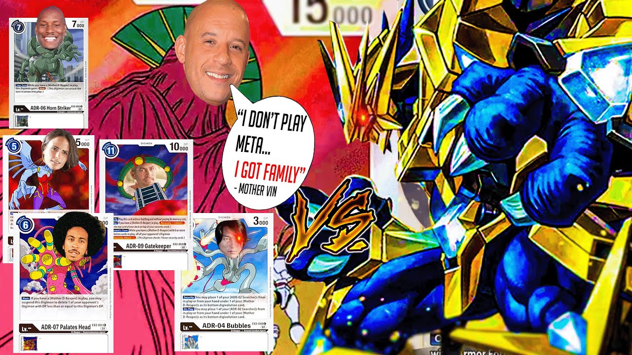 Mother D-Reaper vs. Armor Rush (Magna X-Antibody) | Digimon TCG BT9 ...