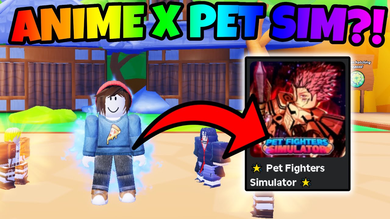 This *NEW* Anime Game Combines ANIME AND PET SIMULATOR?!?! Pet Fighters ...