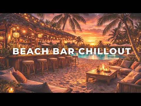 Ibiza Sunset Chillout Lounge Music Beach Bar | Relaxing Lounge Background Music