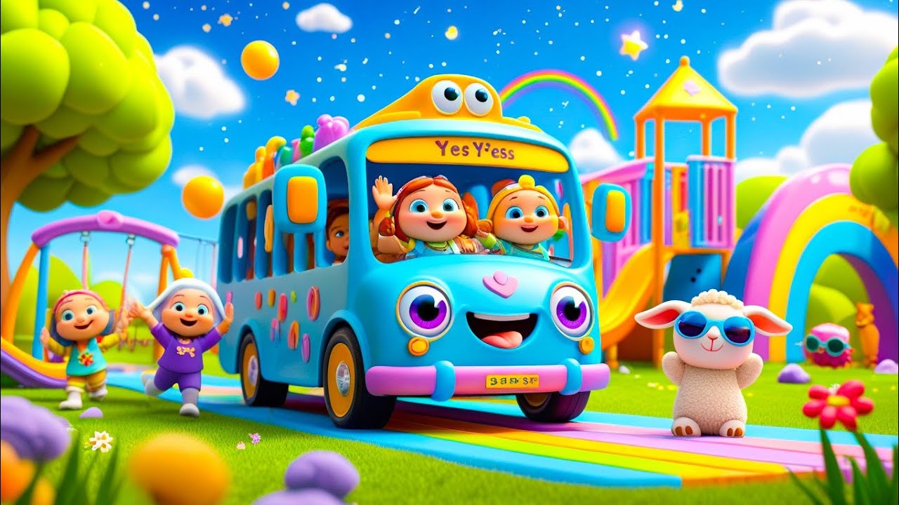 Mary Had a Little Lamb + Wheels On The Bus + Yes Yes PlayGround Song ...