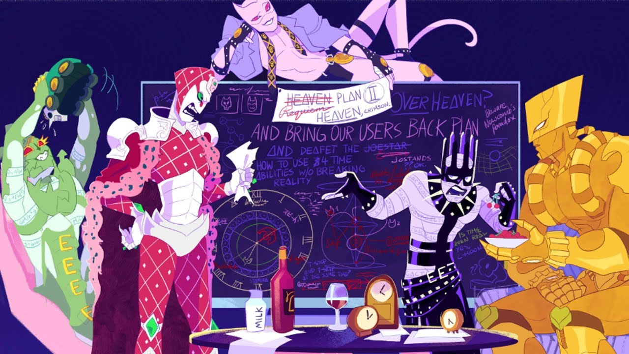 Where Do Villian Stands Go After Universe Reset? (JoJo comic dub) - YouTube