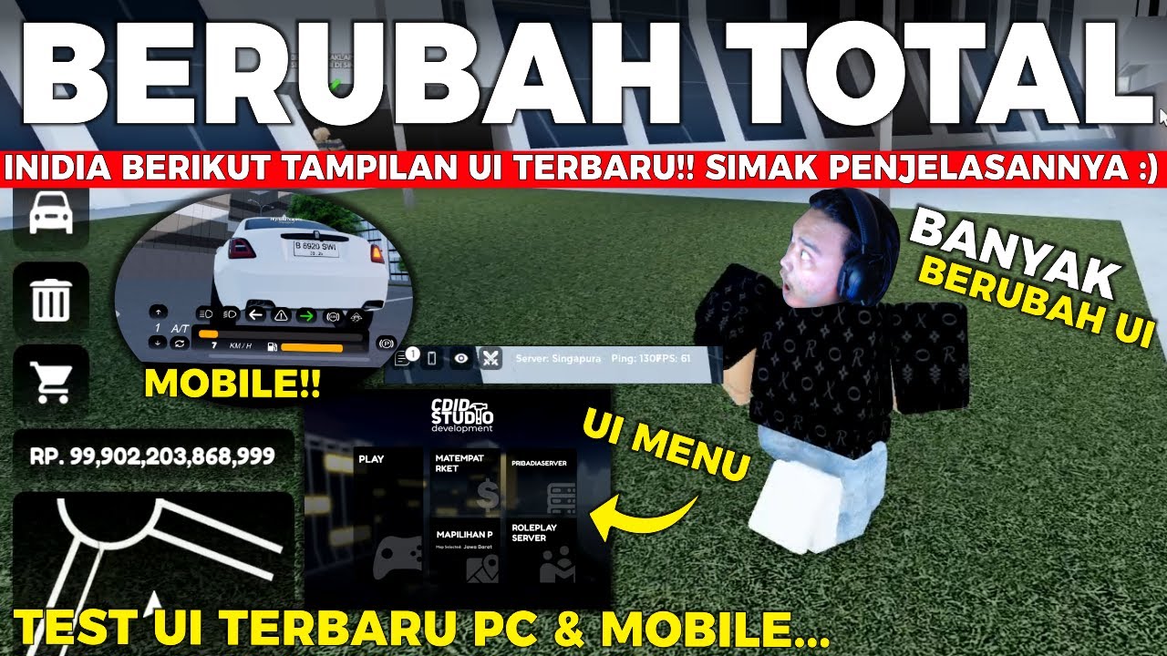 Berikut Tampilan UI Terbaru Di PC & Mobile Di CDID Update Mendatang‼️ ...