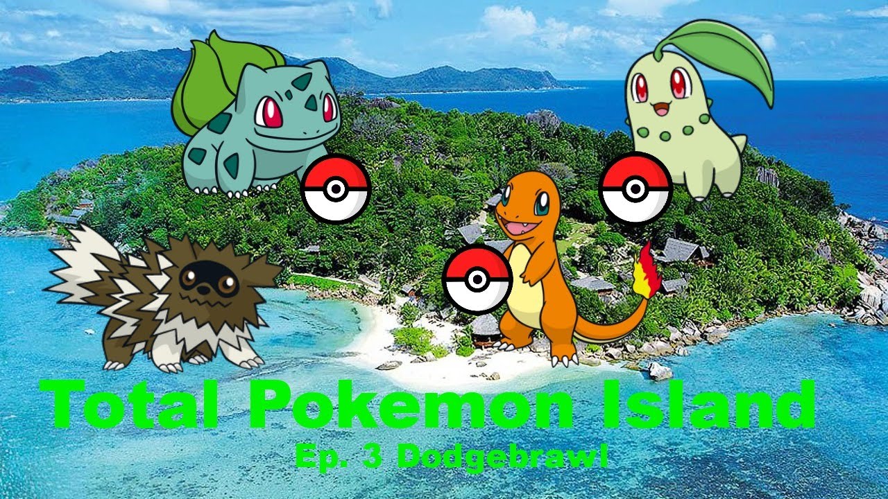 Total Pokemon Island Ep 3 "Dodgebrawl" - YouTube