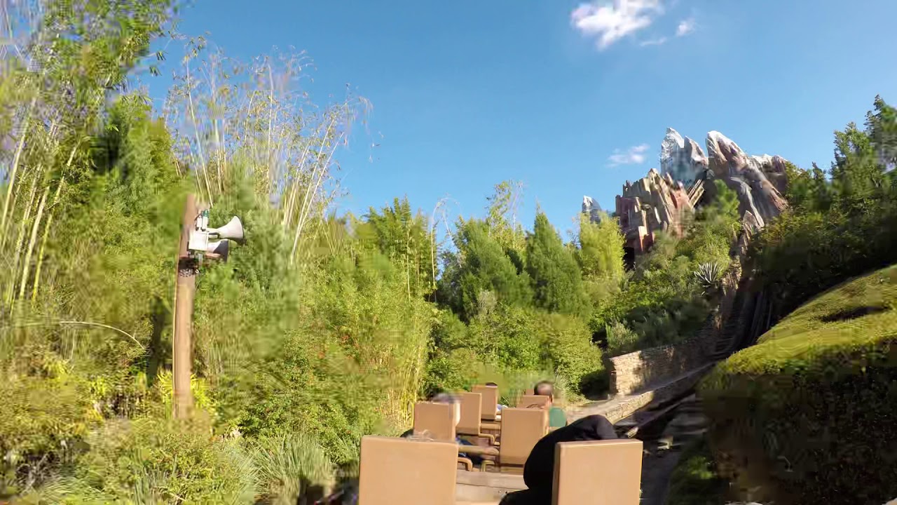 YETI!! Riding Everest at Animal Kingdom in 4K! - YouTube