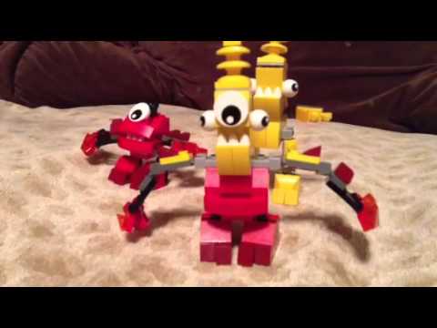 Lego Mixels:Vulk and Zaptor MIX - YouTube