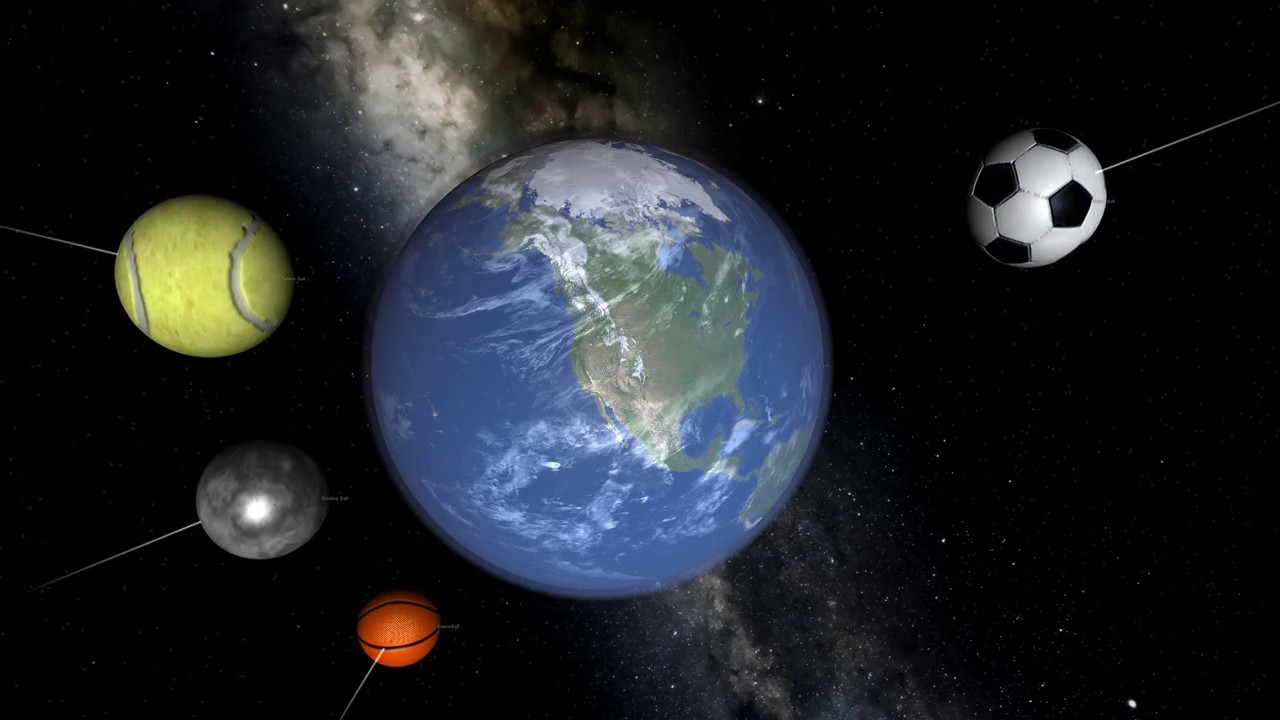 Universe Sandbox 2 - Giant Objects vs. Earth - YouTube