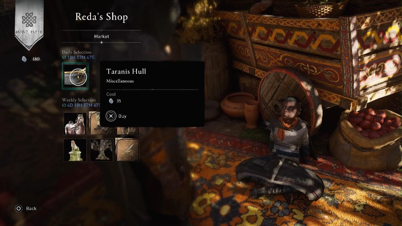 Assassin's Creed Valhalla Reda Shop 7-15-2021 - YouTube