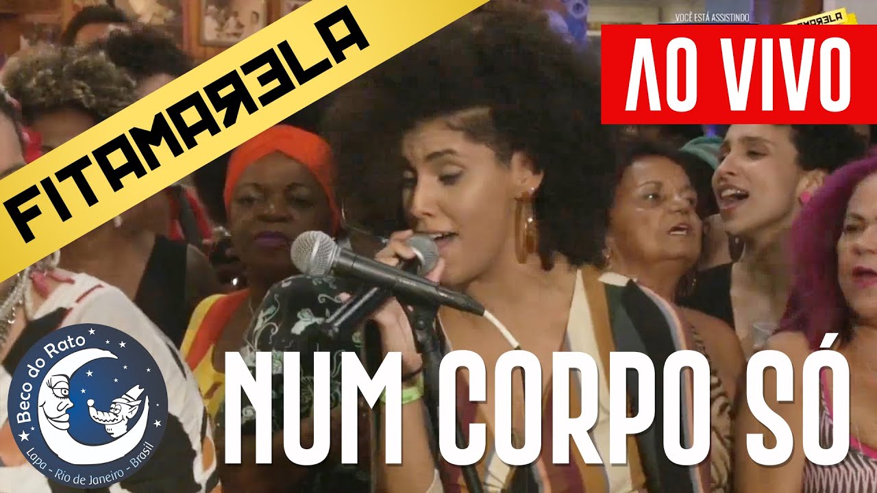 Num Corpo Só - Amanda Amado (LIVE) - YouTube