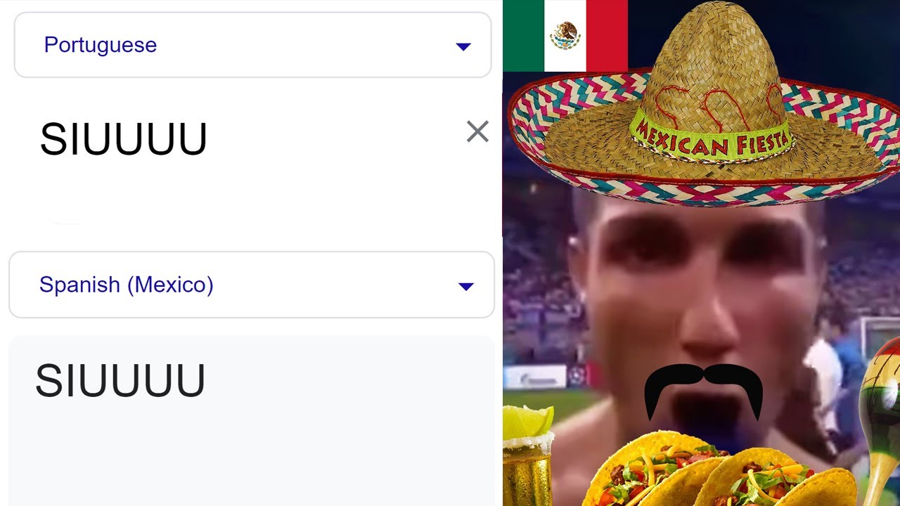 "SIUUUU" in different languages meme | Part 2 - YouTube