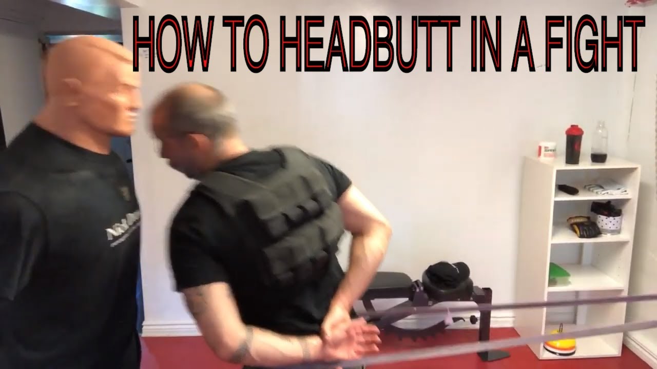 Krav Maga - How to Train a Headbutt - YouTube
