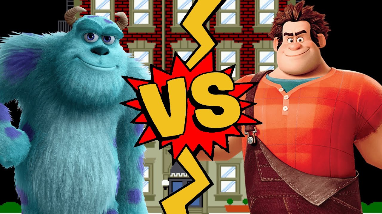 M.U.G.E.N. Battles | Sulley vs Ralph | Monsters, Inc. vs Wreck-It Ralph ...
