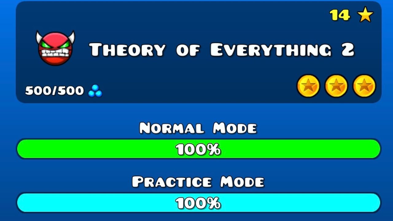 Geometry Dash Level 18: Theory of Everything 2 - YouTube
