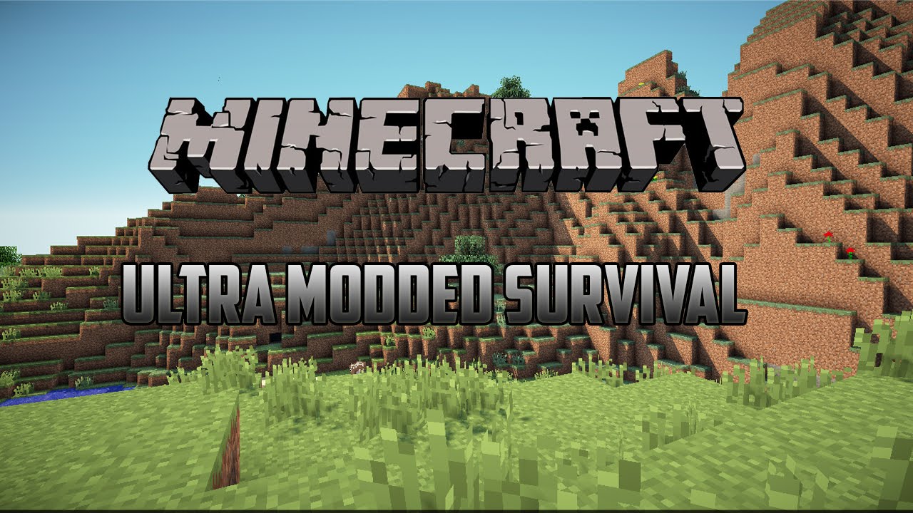 Ultra Modded Survival Ep 1 | Lets Go Mining - YouTube