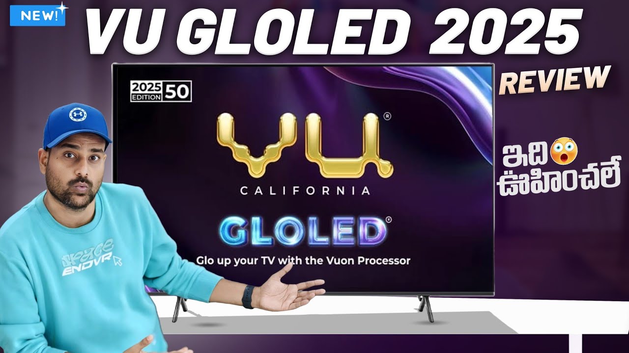 VU Glo LED 2025 TV Review🔥| Better than Samsung ? - YouTube