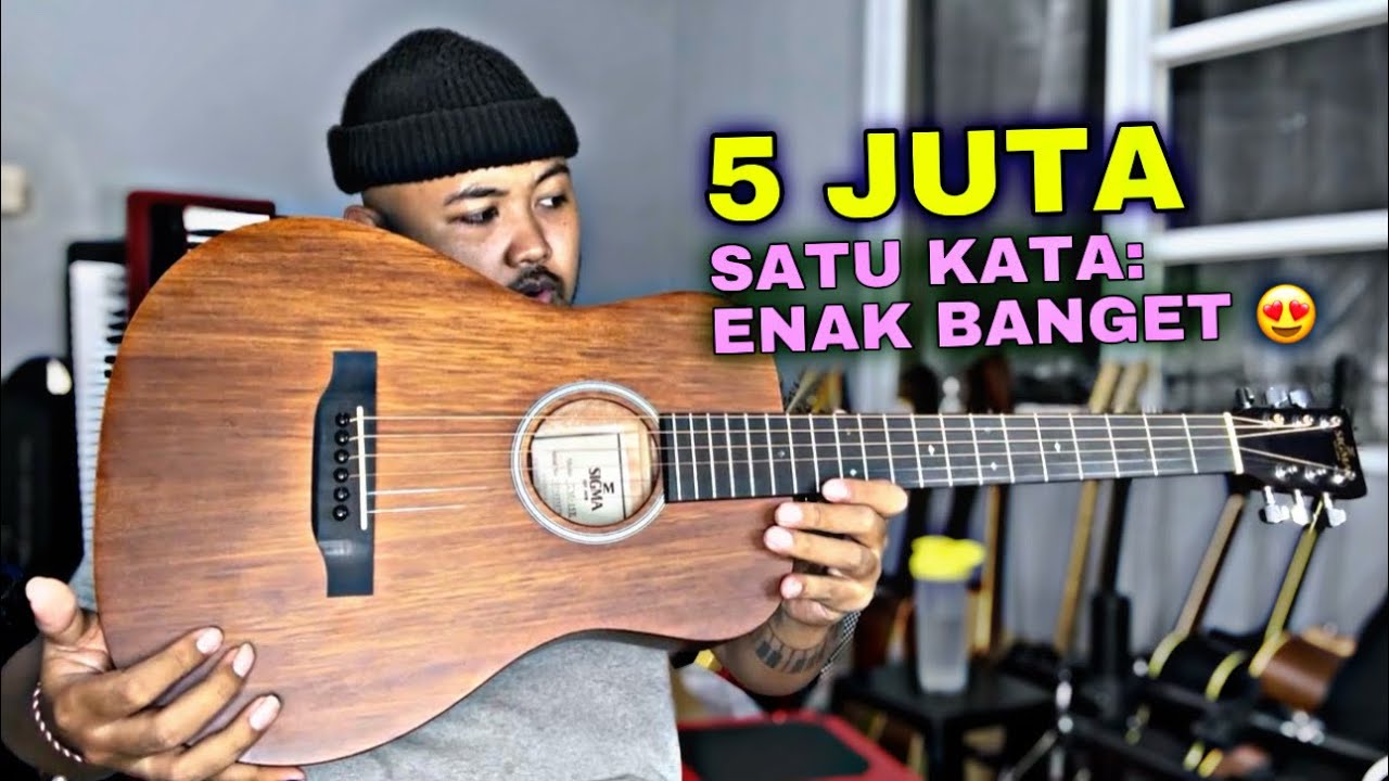 Beli Gitar Akustik Mahal Udah Pasti Enak! 5 JUTA SE-ENAK INI! Review ...