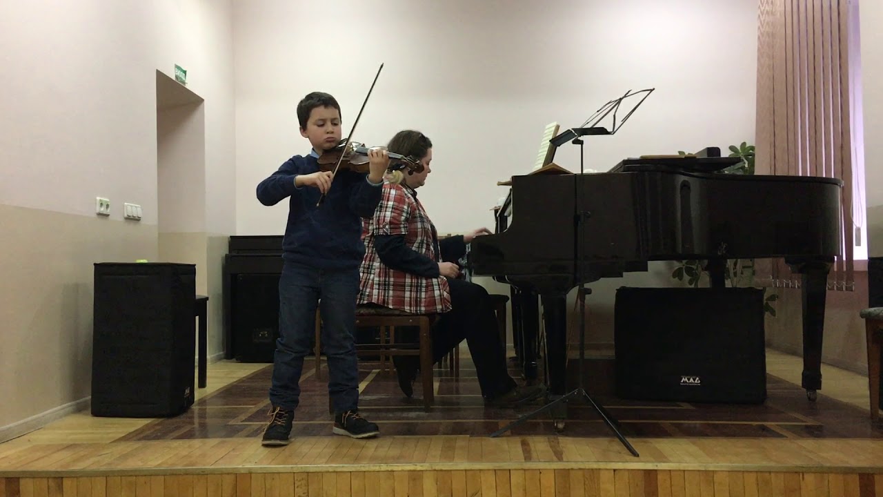 G.Bacevic "Oberek". Egor Rudyk - YouTube