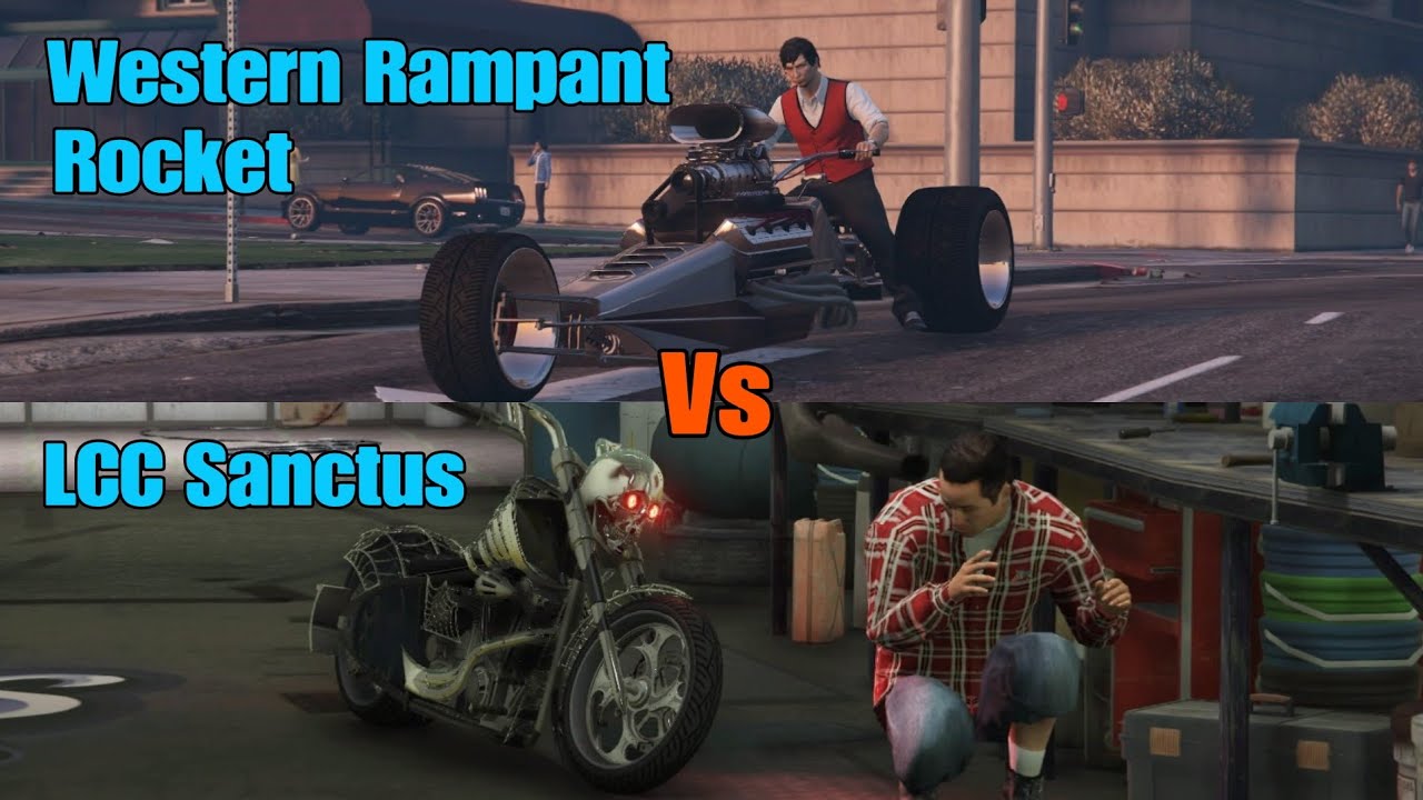 Gta 5 Online Western Rampant Rocket Vs LCC Sanctus - YouTube