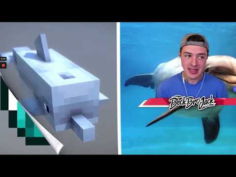 KidObsidian watches MINECRAFT MOBS IN REAL LIFE! from BeckBroJack - YouTube